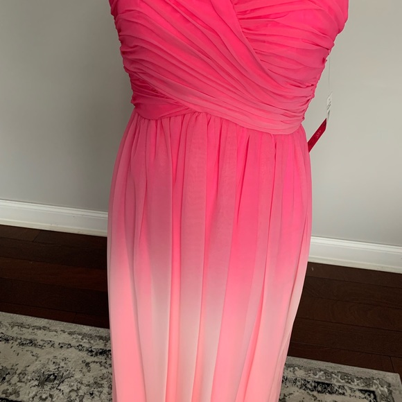 Morgan & Co. | Dresses | Morgan Co Pinkcoral Ombr Prom Dress Nwt | Poshmark